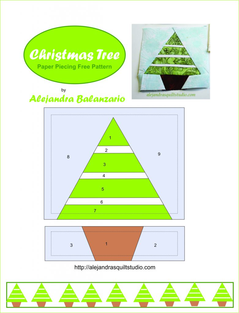 Christmas Tree Free | Alejandra's Quilt Studio