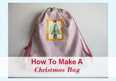 How To Make A Gift Bag For Christmas (FREE Pattern)