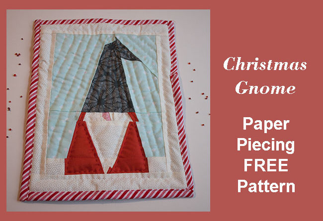Christmas Gnome FREE Pattern | Alejandra's Quilt Studio