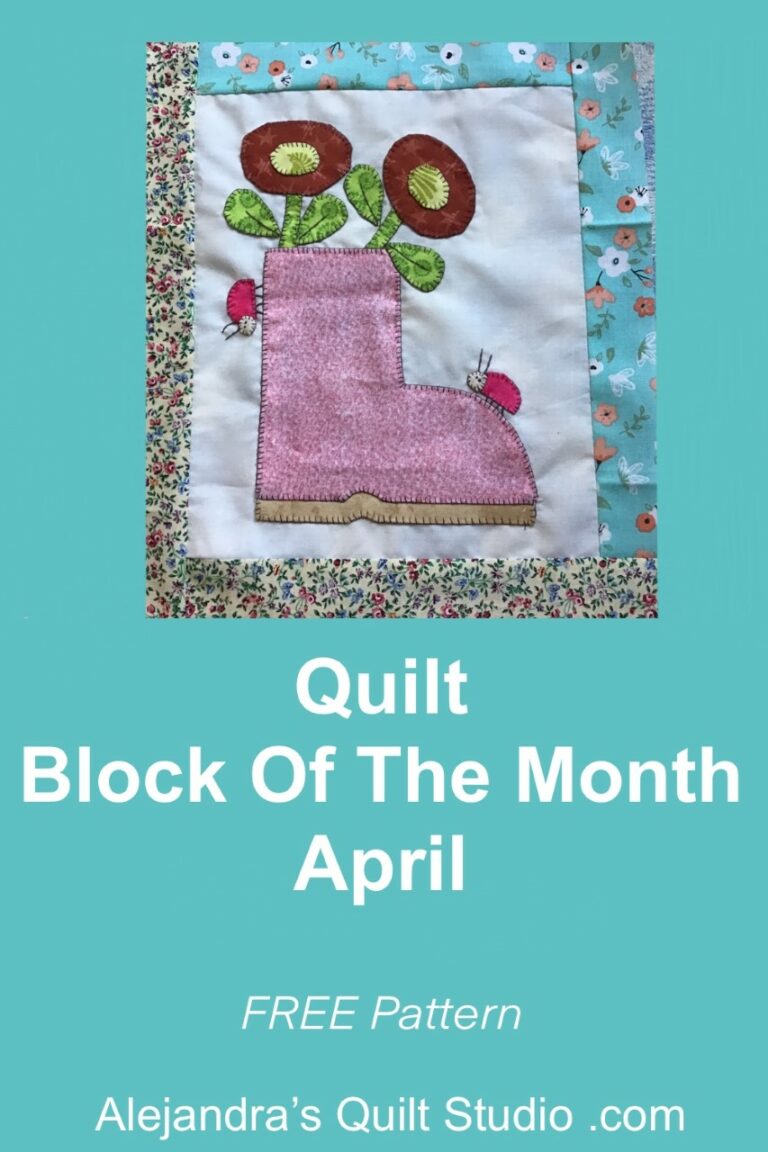 Quilt Block Of The Month April