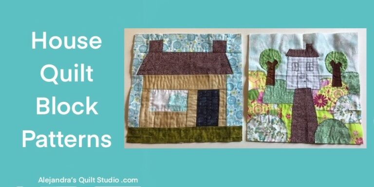 House Quilt Block Pattern